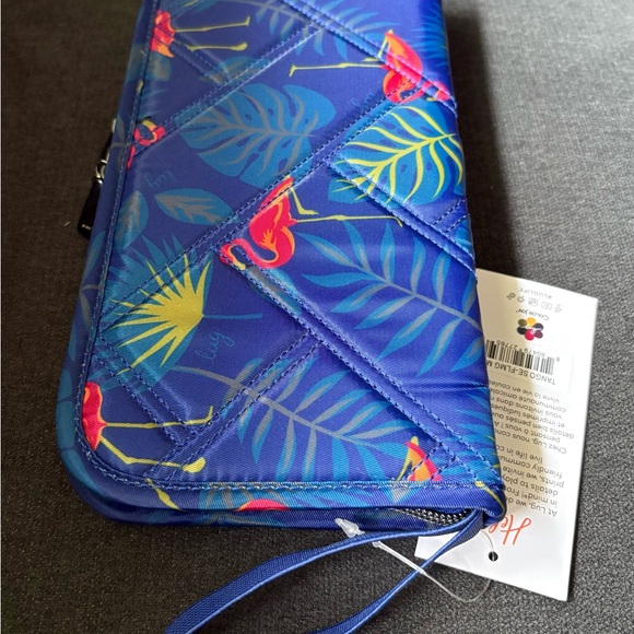 lug | Bags | Lug Tango Se Travel Rfid Wallet Flamingo Multi | Poshmark